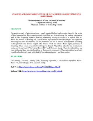 September 2024: Top 10 Download Article in Computer Science, Engineering and Applications | PDF