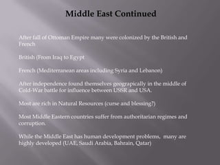Politics and Culture of Asia and the Middle East | PPT