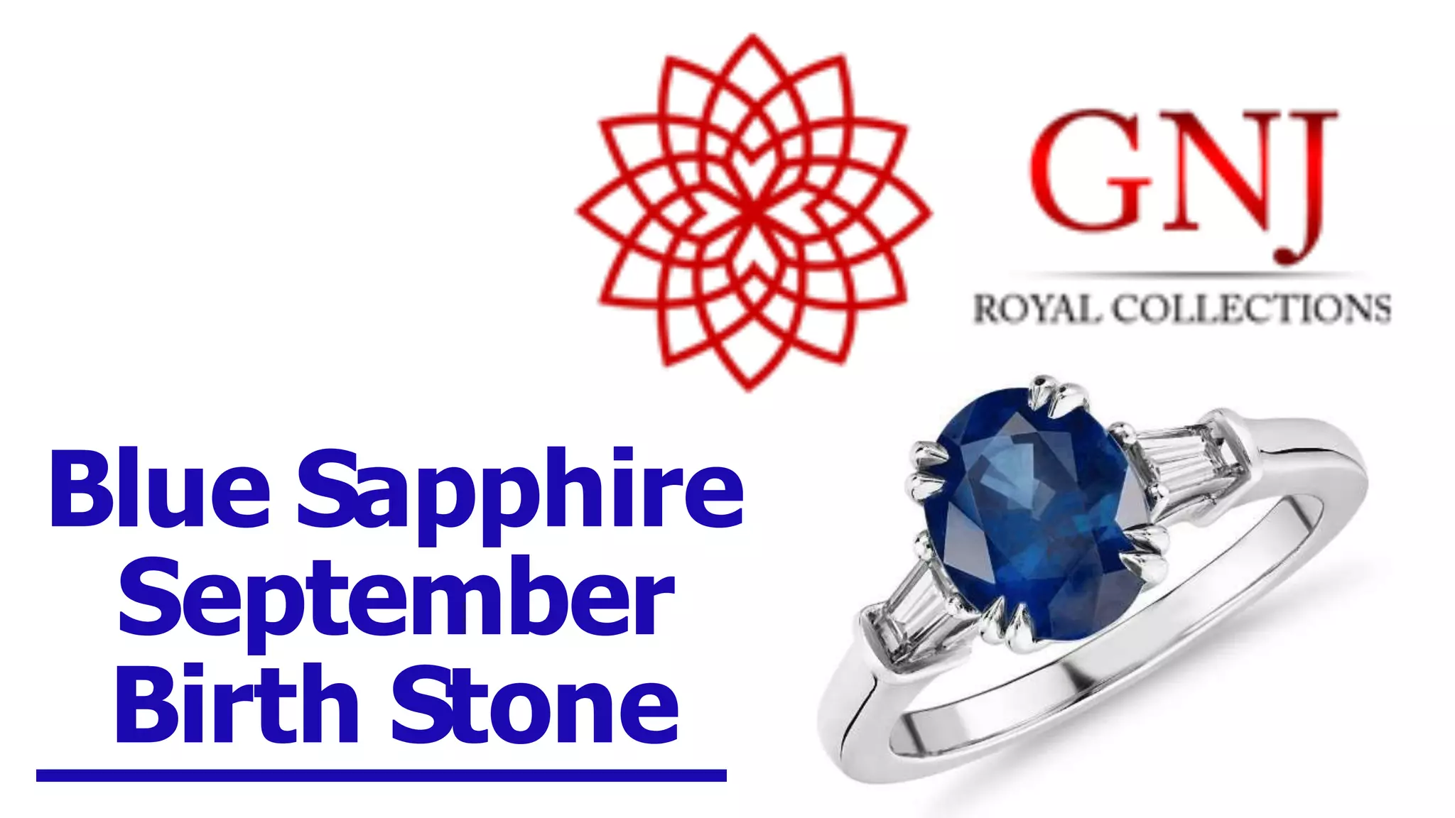 Blue Sapphire September Birth stone | PPTX