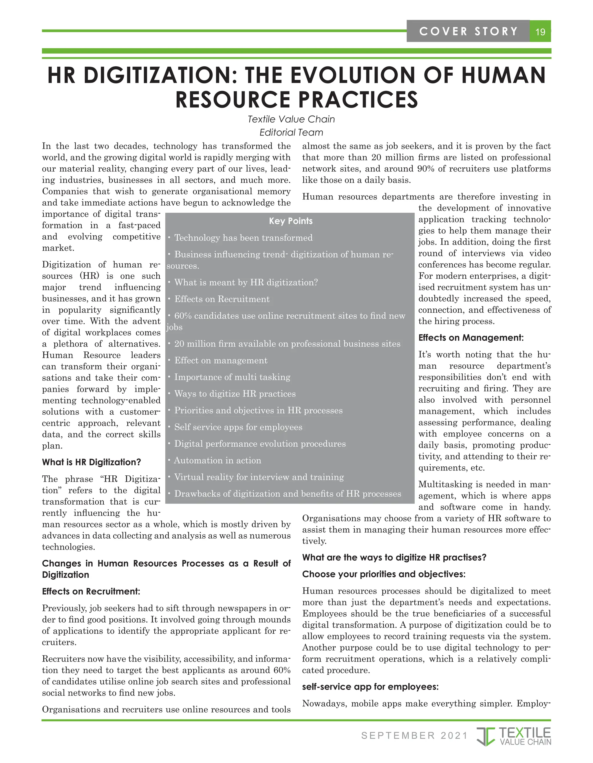 Textile Value Chain- Sep 2021 | PDF