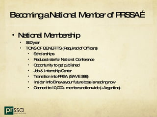 PRSSA Welcome Meeting | PPT