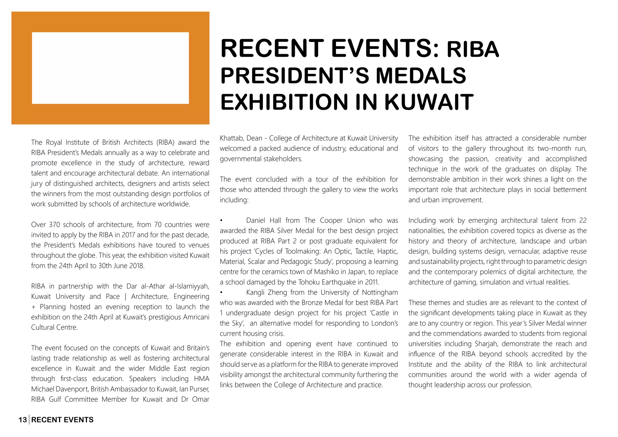 RIBA Gulf September newsletter | PDF