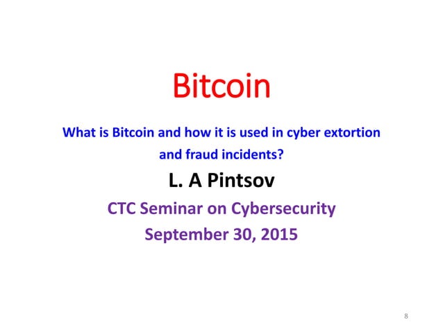 CS3: Cybersecurity Extortion & Fraud | PPTX | Information and Network ...