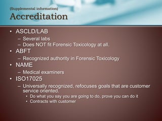 Raising the Bar: New Expectations in Forensic Sciences. | PPT