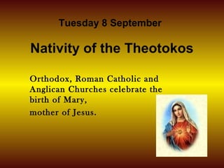 September religious events | PPT