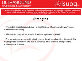 UOG Journal Club: Prevention of postpartum hemorrhage and hysterectomy ...