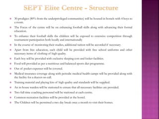 Sept football academy | PPTX