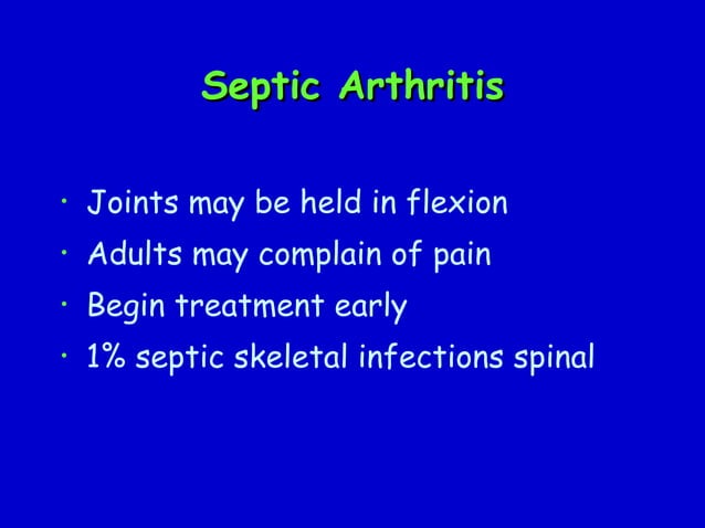Septic Arthritis Lyme Disease Lecture | PPT