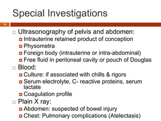 Septic Abortion | PPTX