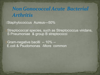 Septic arthritis | PPT