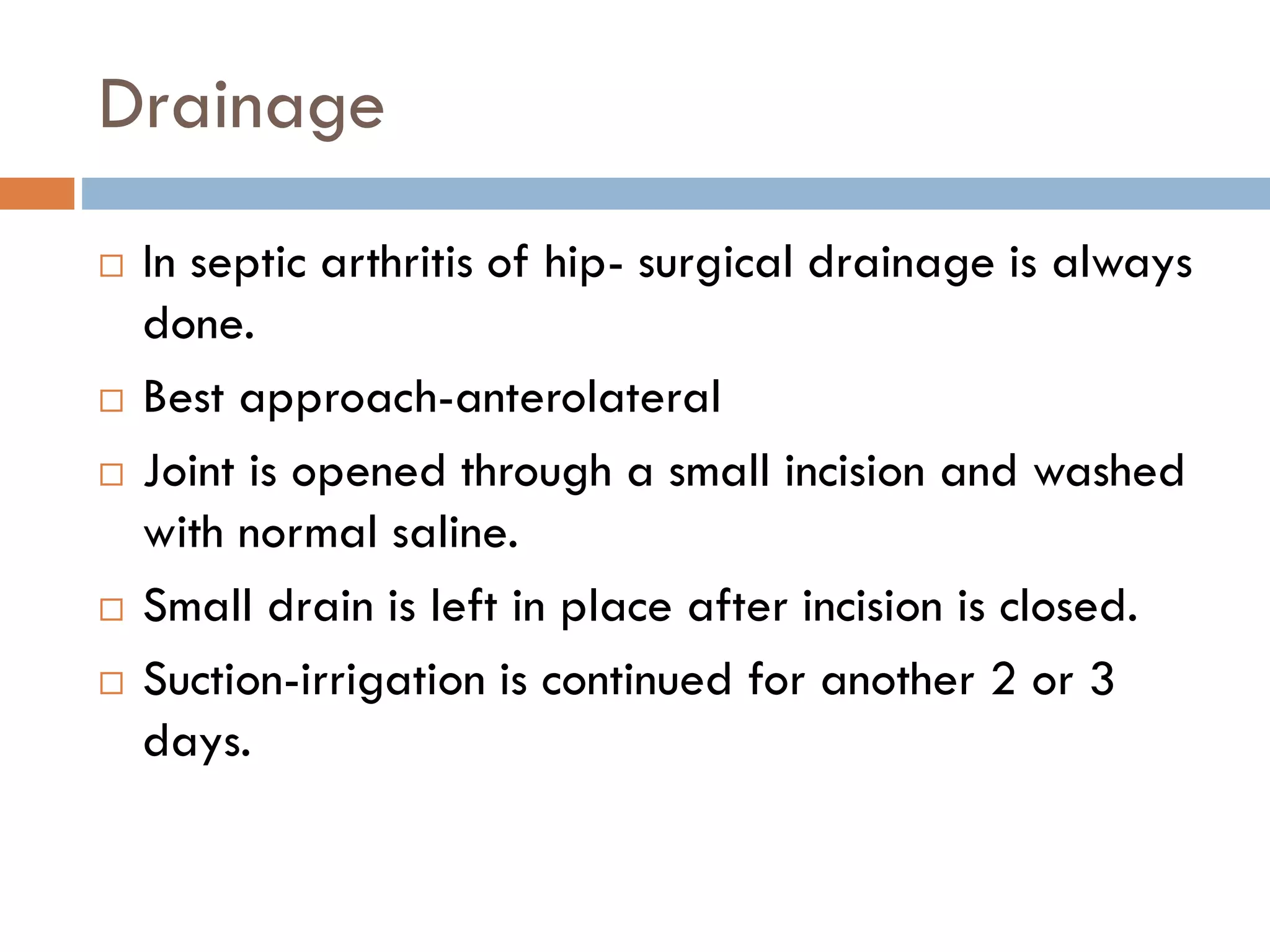 Septic arthritis | PPTX