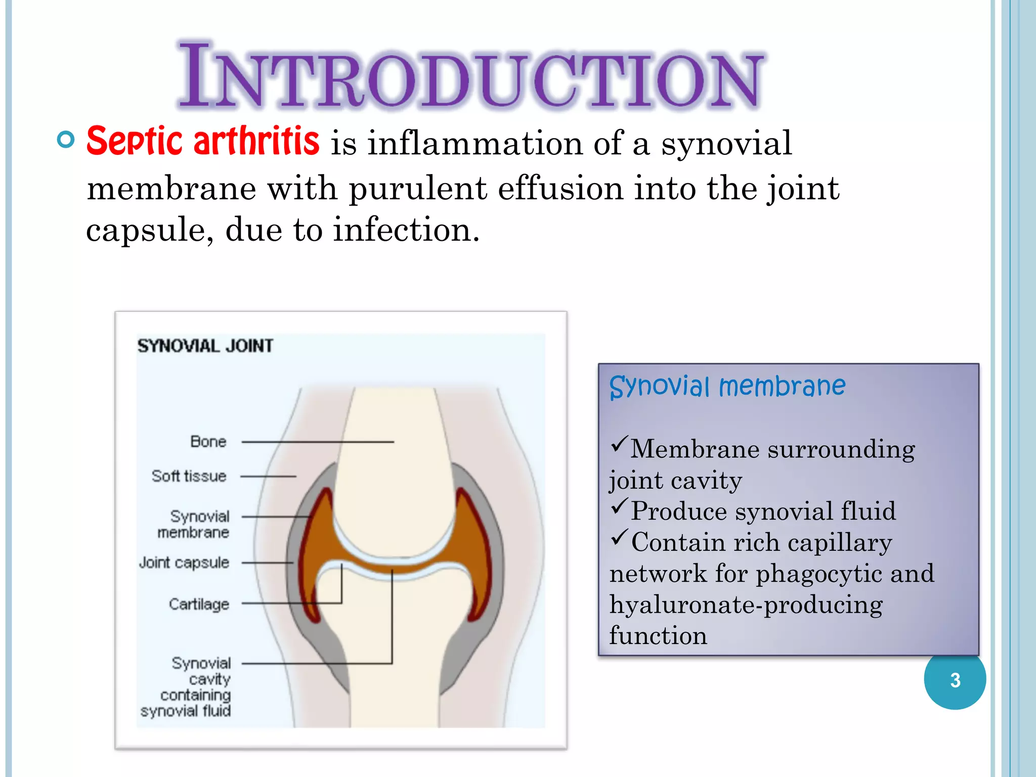 Septic arthritis | PPT