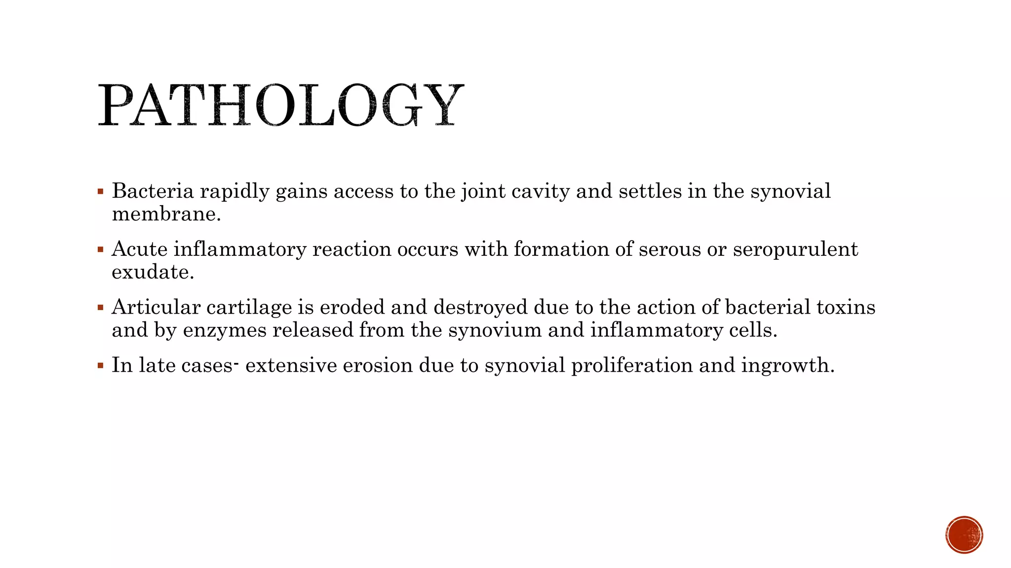 Septic arthritis | PPTX