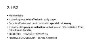 Septic arthritis | PPT