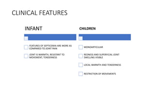Septic arthritis | PPTX