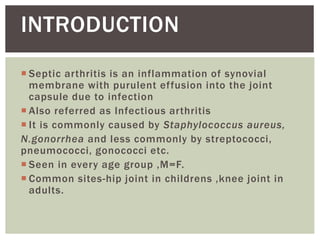 Septic Arthritis.pptx