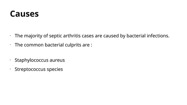 Septic Arthritis orthopedic non trauma.ppt
