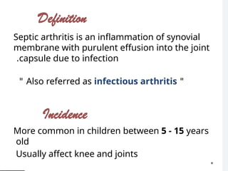 septic arthritis clinical orthopedics.pptx