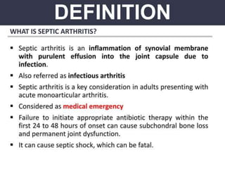 Septic Arthritis 1 Normall.pptx