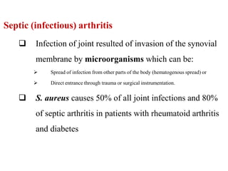 Septic Arthritis 1 Update .pptx