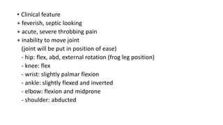 septic arthritis cme .pptx