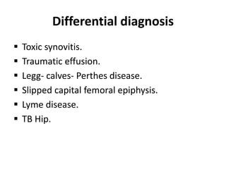 Septic Arthritis of hip in children.pptx