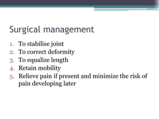 Septic arthritis sequelae. | PPTX