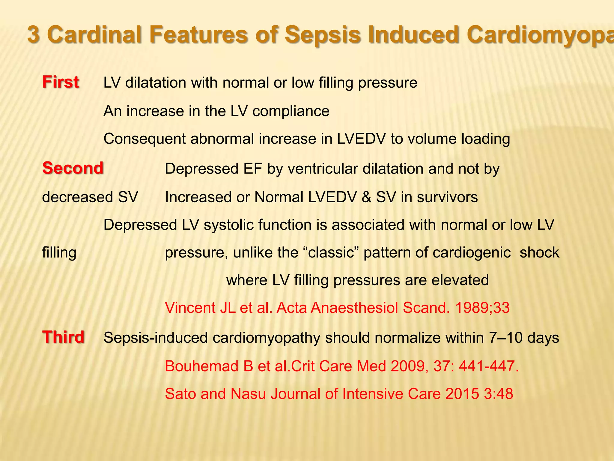 Septic cardiomyopathy colour | PPTX