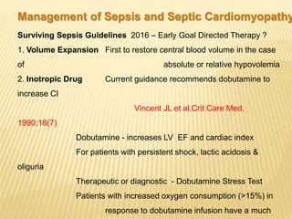 Septic cardiomyopathy colour | PPTX