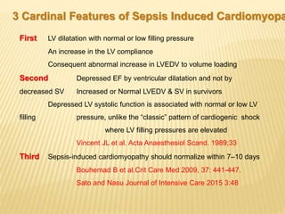 Septic cardiomyopathy colour | PPTX