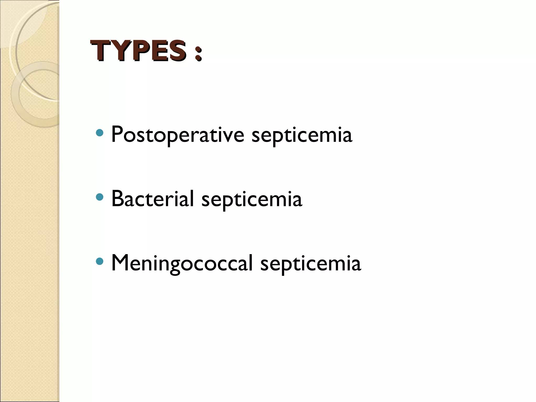 Septicemia | PPT