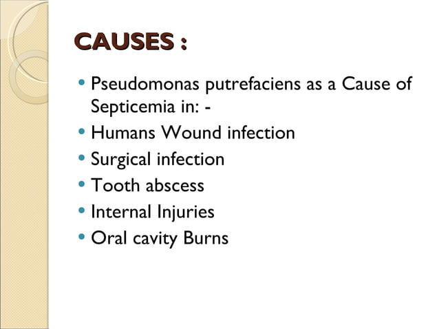 Septicemia | PPT