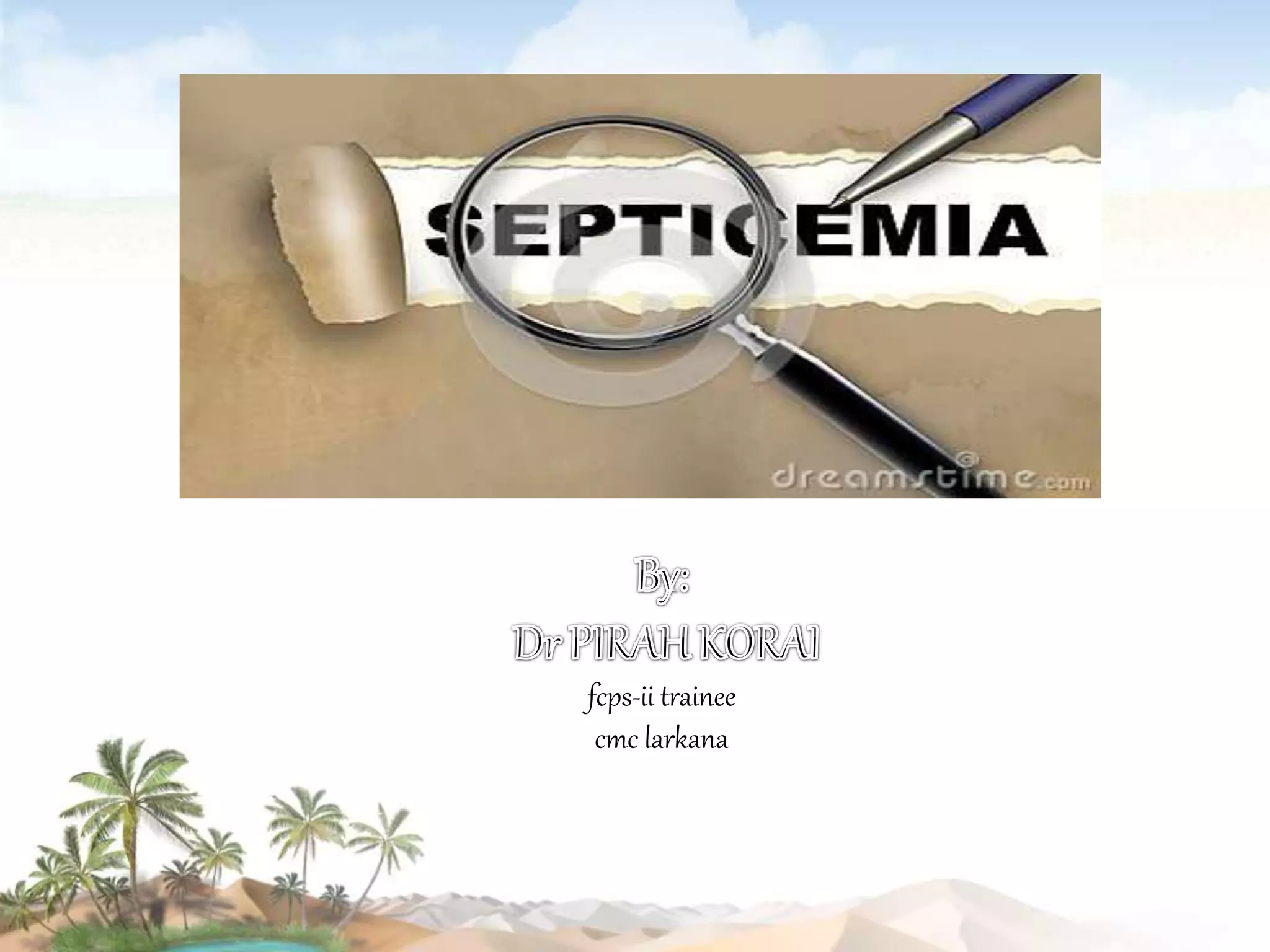 Septicemia | PPTX