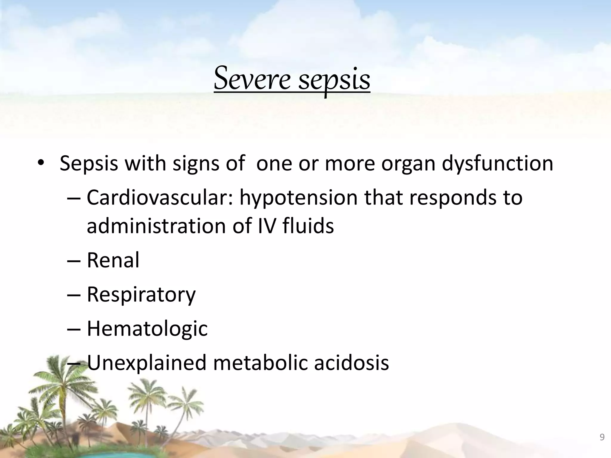 Septicemia | PPTX