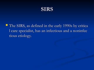 Ppt on Septicemia intorduction and treatment | PPT