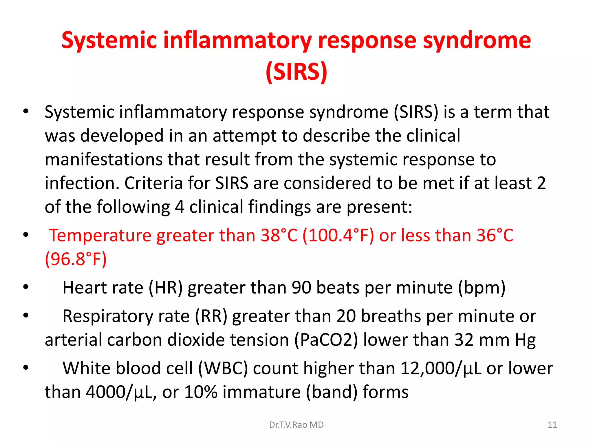 Septic shock Pathophysiology | PPTX