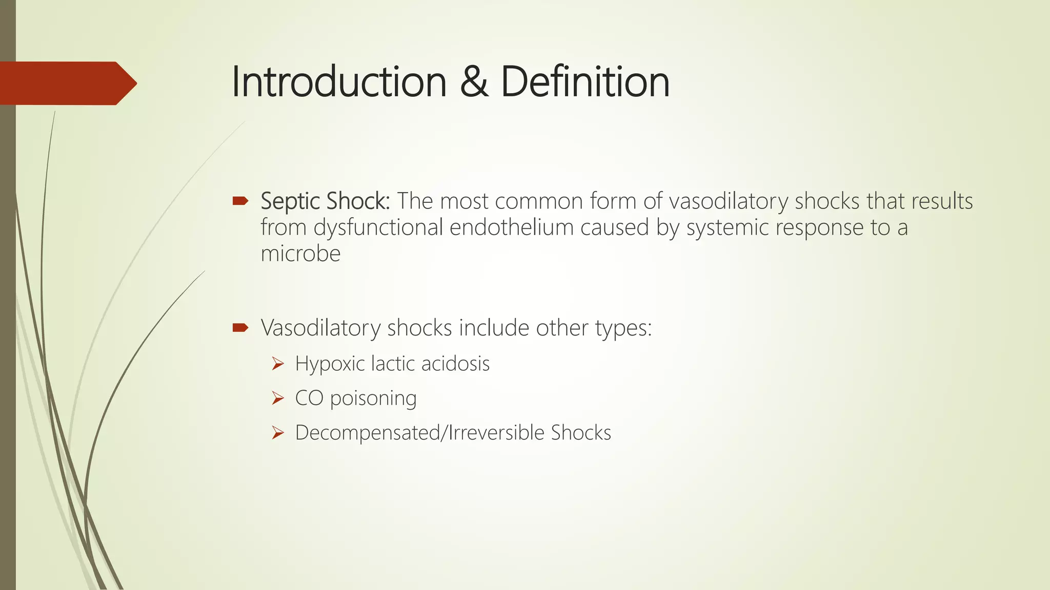 Septic shock | PPTX