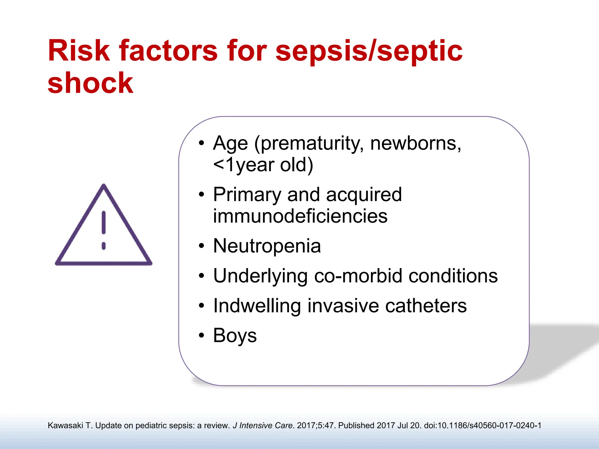 Septic shock in pediatric population 2021 | PPTX