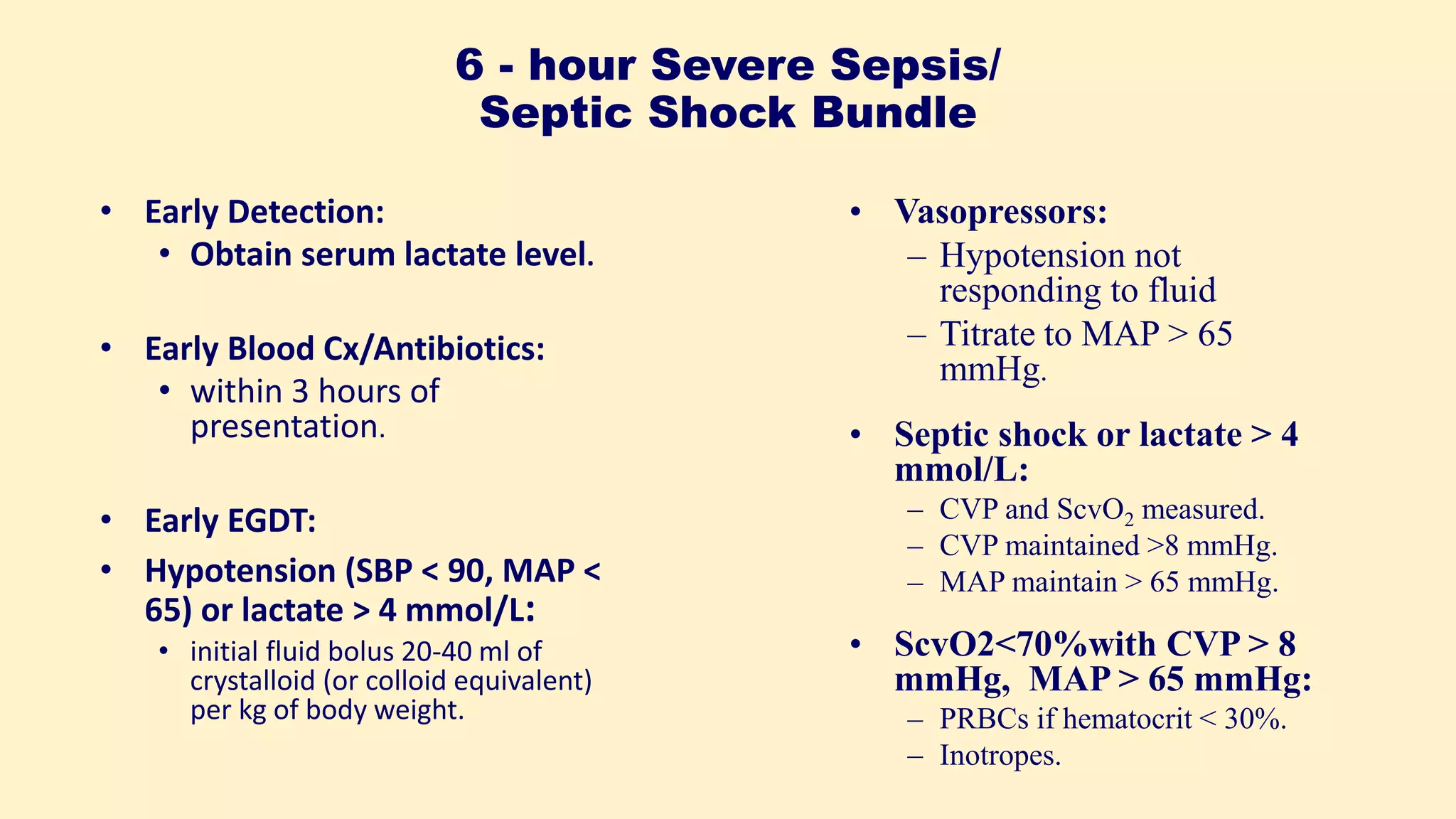 Septic shock and anaphylaxis management | PPTX