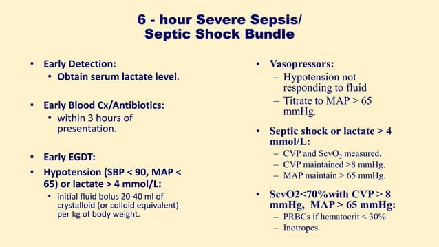 Septic shock and anaphylaxis management | PPTX
