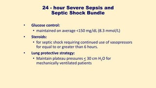 Septic shock and anaphylaxis management | PPTX