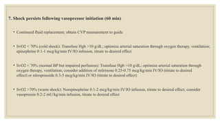 Shock with a focus on Septic shock in pediatrics | PPT
