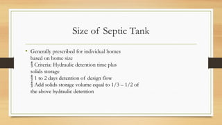 Septic tank and sokage pit with draiwngs..pptx
