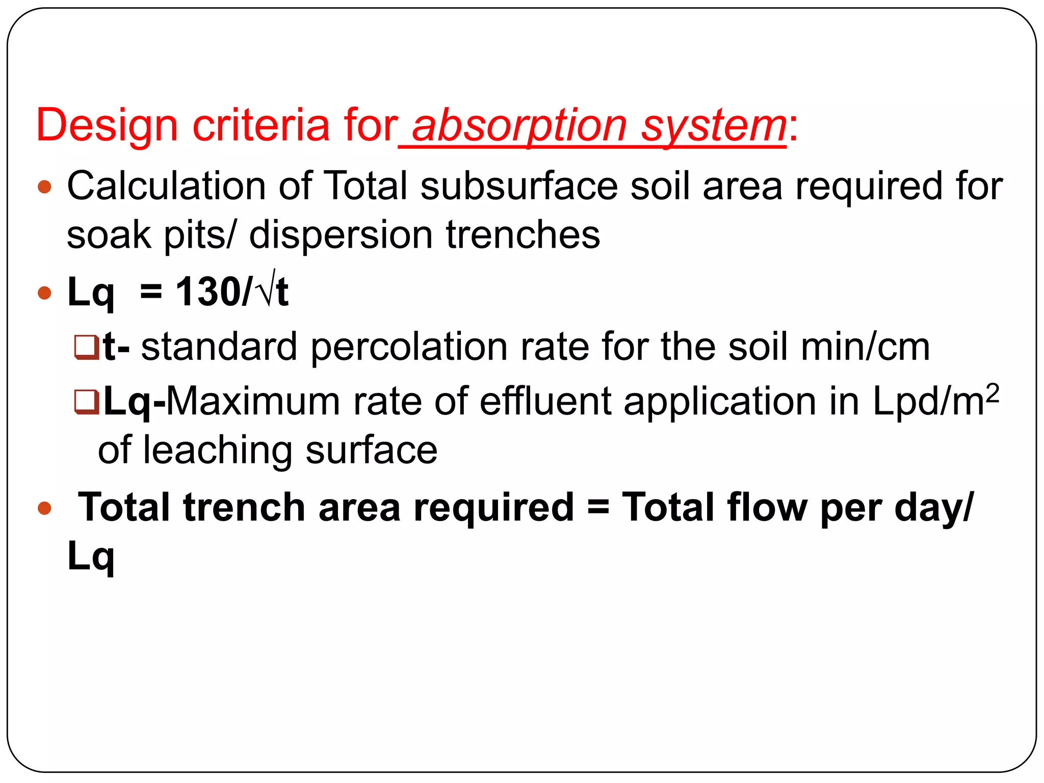Septic tank process&design | PPTX