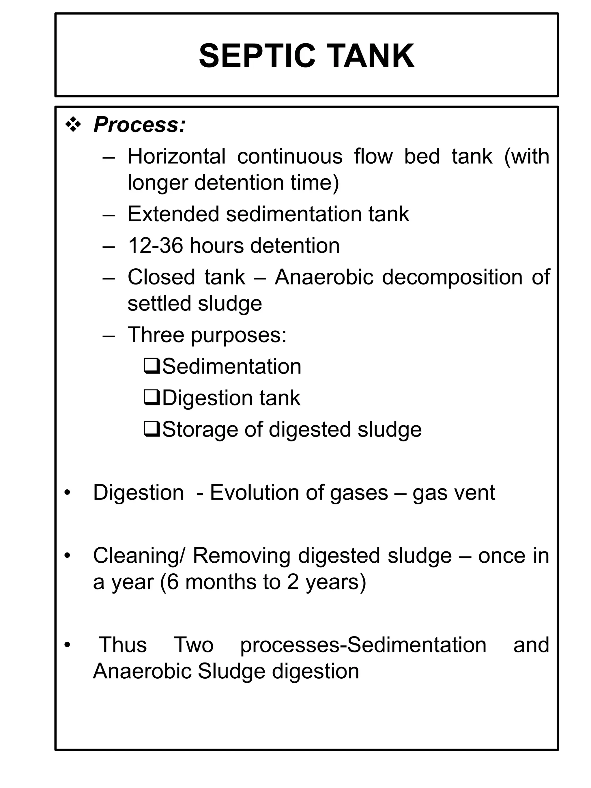 Septictankprocessdesign | PPTX