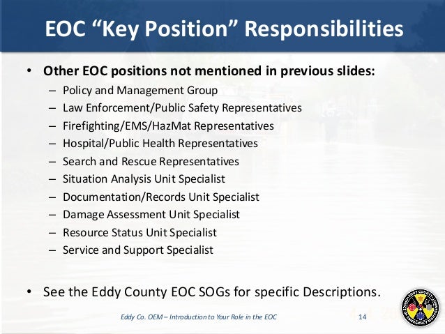 Sept EOC Lunch and Learn