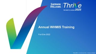 WHMIS Training | PPTX