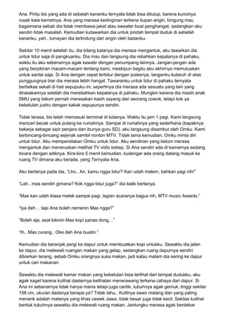 Sepupu Ku Yang Hot Perawan | PDF