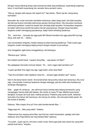 Sepupu Ku Yang Hot Perawan | PDF