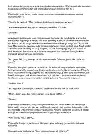 Sepupu Ku Yang Hot Perawan | PDF